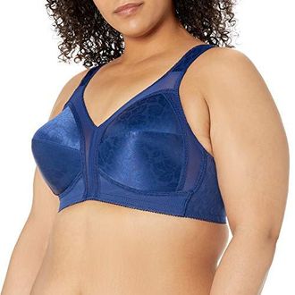 Playtex Womens 18 Hour Original Comfort Strap Wire Free Bra, Sailor Blue, 38D