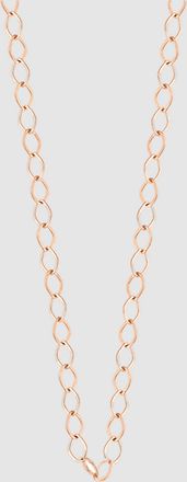 Ginette NY Cha&icirc;ne Maille Fusion Or Rose, 60 cm
