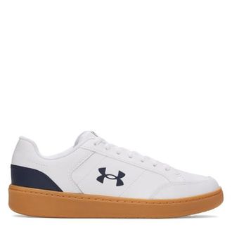 Under Armour Mens Official Runners Trainers Shoes, White Gum Rubber Washed Navy, 41 EU