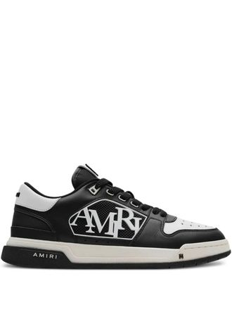Amiri baskets &agrave; logo strass&eacute; - Noir