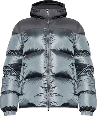 Add doudoune à capuche - Gris