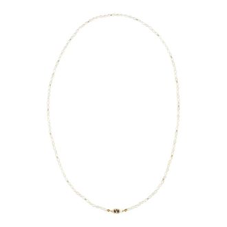 Valentino Garavani Pearls Ovalette Necklace - - Accessories - Damen - Wei&szlig; - ONE SIZE