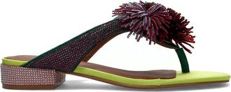 Kurt Geiger Femme, Chaussures, Multicolore, Taille: 39 EU POM POM T-Bar830