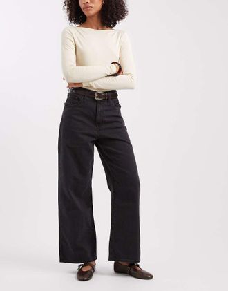 Levi's Cinch Baggy Denim-Jeans in Schwarz