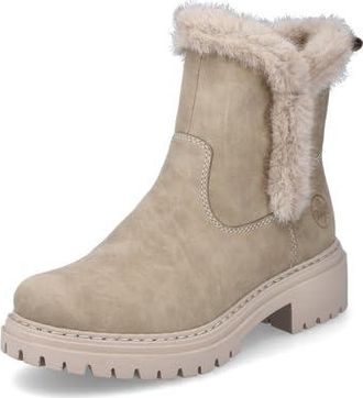 Rieker Bottes & Bottines Femme 72682, Pointure:39 EU, La Couleur:Beige