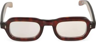 Kàdor lunettes de vue à monture rectangulaire Roky - Marron