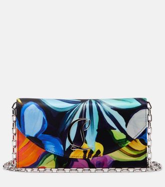Christian Louboutin Clutch Loubi54 CL aus Satin