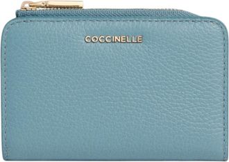 Coccinelle Portafoglio Metallic Soft Artic Blue