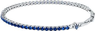 Maserati Bracelet en acier et zircon
