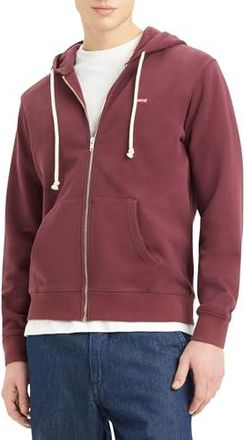 Levi's Zip Up Sweatshirt Homme, Fig Purple, S