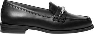 Michael Kors Mocassins &agrave; mors logot&eacute; en cuir de vache
