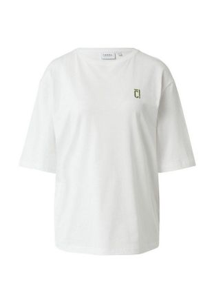 Comma Kurzarmshirt T-Shirt Oversized T-Shirt mit Front- und Backprint