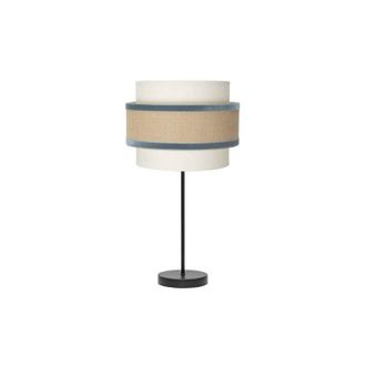 Fabrilamp Fabrilamp - Lampe à poser de Gr. Cornalina 1xe27 Beige/blue 30d