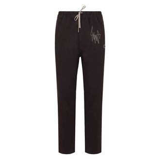 Rick Owens Cotton Jogger Pants - - Trousers - Herren - Grau - M