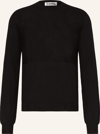 Jil Sander Pullover Aus Merinowolle schwarz