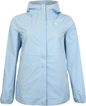 K-Way Femme, Vestes, Bleu, Taille: 40 FR Marguerite Stretch Dot Jacket