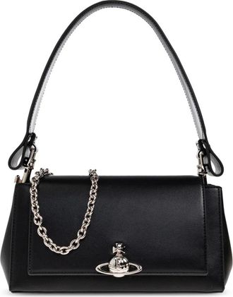 Vivienne Westwood Femme, Sacs, Noir, Taille: ONE Size Hazel Medium Shoulder Bag