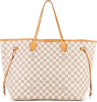 Louis Vuitton Crossbody Bags - Neverfull GM - Gr. unisize - in Wei&szlig; - f&uuml;r Damen