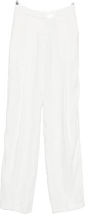 Elisabetta Franchi Pantalons D&eacute;contract&eacute;s - Blanc