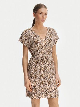 Only Sommerkleid Nova 15342707 Dunkelbeige Regular Fit