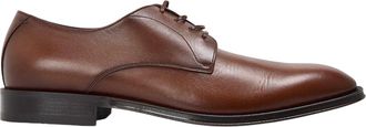 HUGO BOSS Derrek Derb Buplt Schn&uuml;rschuhe f&uuml;r Herren, Leder (Mittelbraun)