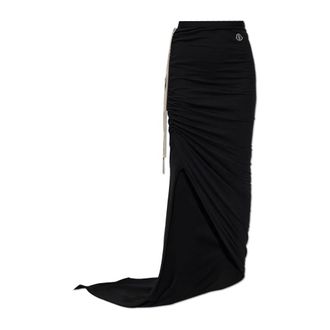 Rick Owens Gestrickter- verstellbarer Rock - - Skirts - Damen - Schwarzk - M