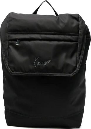 Kenzo Homme, Sacs, Noir, Taille: ONE Size Sac &agrave; dos Signature