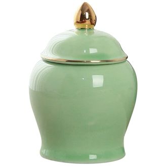 UPKOCH Tee Vintage Vorratsdosen Vintage Teedosen Sch&uuml;ssel Kaffeedose Lebensmittelbeh&auml;lter Mit Deckel Tee Zuckerbeh&auml;lter Blumenvasen Wohnaccessoire Keramik Pi