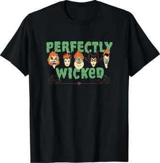 Disney Villains Spooky Squad Perfectly Wicked Halloween T-Shirt