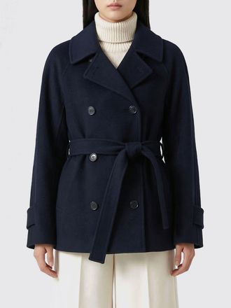 Max Mara Manteau S MAX MARA Femme couleur Bleu