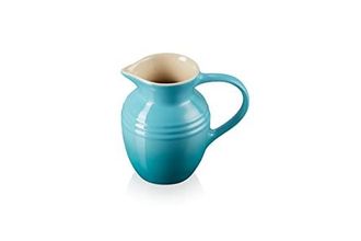 LE CREUSET Le Creuset Carafe &agrave; petit-d&eacute;jeuner en gr&egrave;s, 600 ml, 550 g, Bleu Cara&iuml;bes, 70903061700002