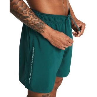 Under Armour Woven Wordmark Shorts, (449) Bleu Sarcelle/Turquoise Radial, XX-Large Homme