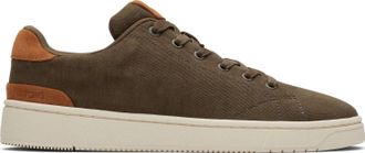 Toms Herren Trvl Lite 2.0 Low Sneaker, Canteen Recycelter Baumwoll Twill,39 EU