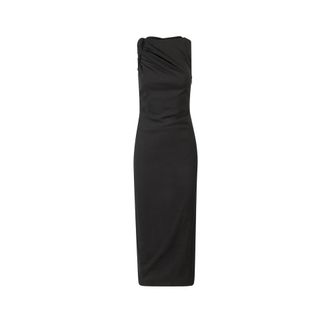 Versace Midi Kleider - - Dresses - Damen - Schwarzk - M