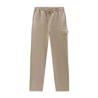 Woolrich Herren, Hosen, Beige, SGröße