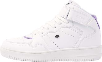 British Knights Damen Aura MID Sneaker, Weiss Lila, 37 EU