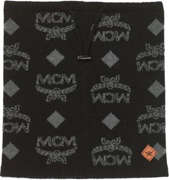 MCM cache-cou &agrave; patch logo - Noir