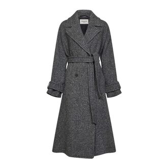 Max Mara Tema Mantel - - Coats - Damen - Grau - 2XS