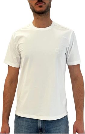 Duno Homme, Tops, Blanc, Taille: M T-shirt &agrave; col rond