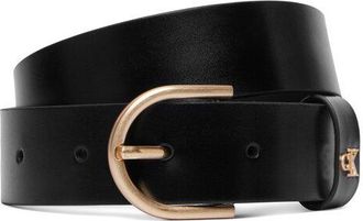 Calvin Klein G&uuml;rtel Rounded Buckle Ck Loop 35Mm LV04F7145G Schwarz