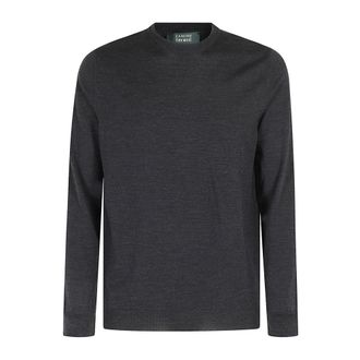 Zanone Flexwool Rundhalspullover - - Knitwear - Herren - Grau - M
