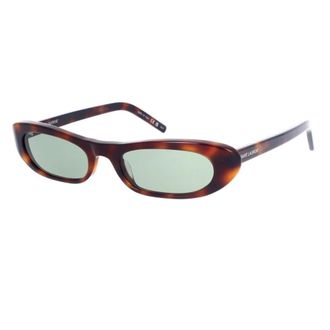 Saint Laurent Vintage-inspiriertes runde Sonnenbrillenmodell - - Accessories - Damen - Braun - 53 MM