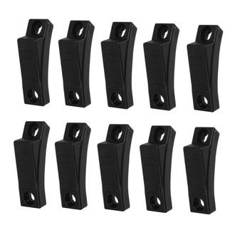 Angoily 10 St&uuml;ck M&ouml;belmatte stuhlunterlage Stuhl Pads Plastikbodensch&uuml;tzer Kunststofff&uuml;&szlig;e f&uuml;r M&ouml;bel Gummif&uuml;&szlig;e f&uuml;r M&ouml;bel M&ouml;belbeinkappen Rutschm&ouml;belschiene Pad