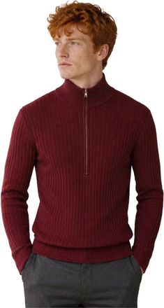Dolce & Gabbana Homme, Pulls, Rouge, Taille: M Col roul&eacute;s