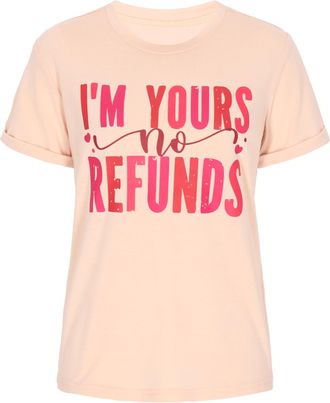 Faina T-Shirt Frauen Beige