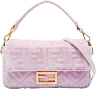 Fendi Sacoche Baguette Pre-owned - Femme - Pre-owned - Rose - Taille: ONE Size