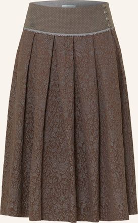 Rockmacherin Rockmacherin Trachtenrock Luschtig braun