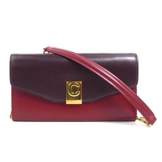 Celine Pre-owned Cuir petite-maroquinerie - Femme - Pre-owned - Rouge - Taille: ONE Size