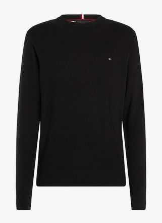 Tommy Hilfiger Pull col rond en coton et cachemire