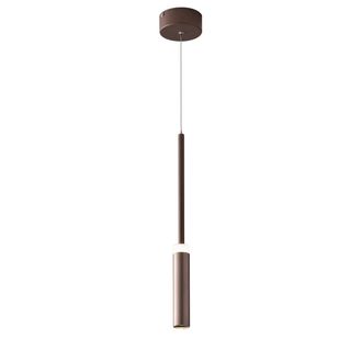 Luce-Ambiente-Design Led Candle suspension in Bronze Aluminum 7w 4000 k (Natural light)